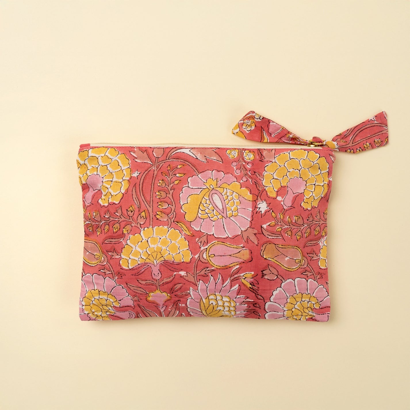 Block Print Pouch – Pretty Clean Shop