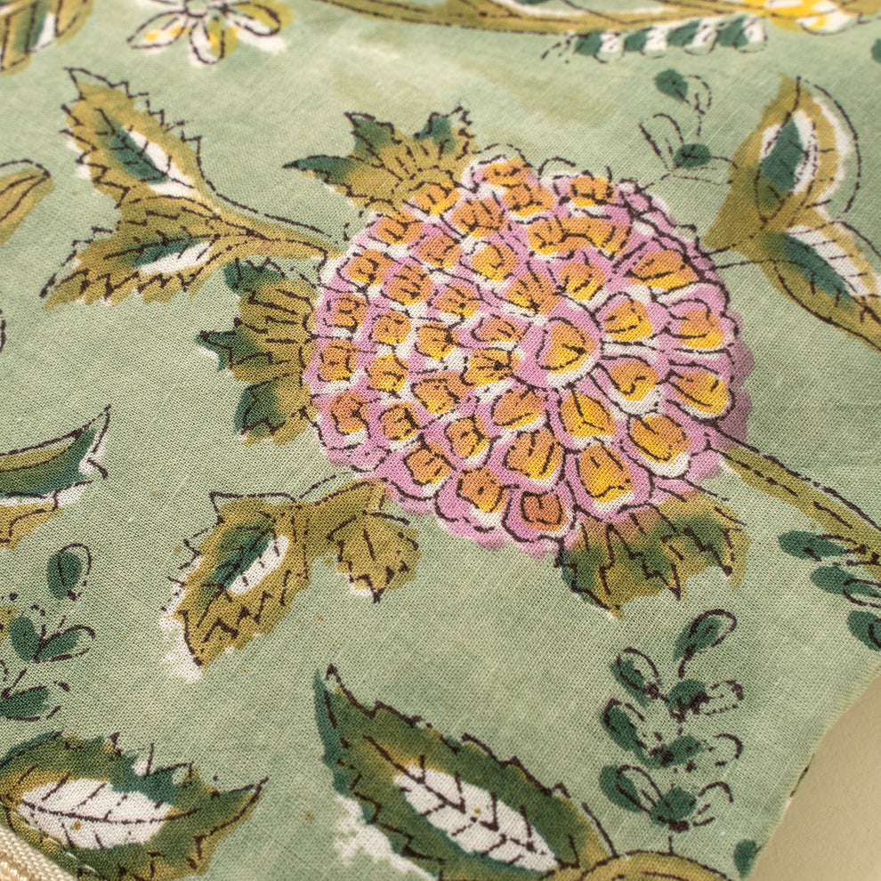 Block Print Pouch – Pretty Clean Shop
