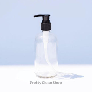 Glass Bottle 250 mL - CLEAR – Pretty Clean Shop