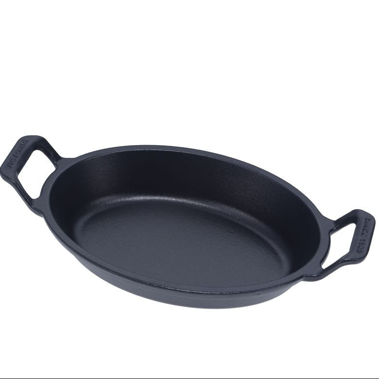 Cast Iron Mini Oval Baker – Pretty Clean Shop